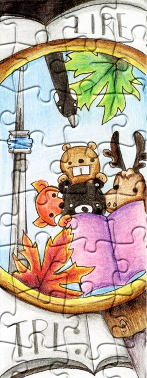 Blog - 2025 bookmark puzzles - TPL Kids